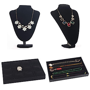 Mesheshe Self Adhesive Felt Fabric, Soft Velvet Drawer Liner, DIY Velvet Fabric for Art & Crafts, Jewelry Box Felt Liner, Solid Color Felt Wallpaper (17" x 130", Black)