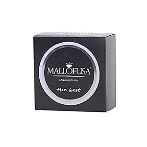 Mallofusa Translucent Powder Loose Setting Powder Foundation Face Powder Oil Control Makeup Cosmetic Mineral Formula Oil Control W/Puff 0.63 OZ Natural (2#)