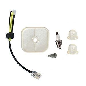 HURI Air Filter with Fuel Line Kit for Echo BRD-280 PE-280 PPF-300ES PPT-300ES PPT-280 SRM-280 SRM-280S