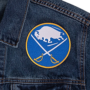 Desert Cactus Buffalo Sabres NHL Patch – National Hockey League Embroidered Iron On/Sew On Applique for Blazers, Jackets, Backpacks, Bags, Hats & Tactical Gear