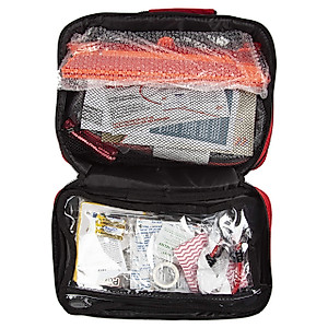 Lifeline 4285AAA AAA Approved Roadside Kit, Emergency Traveler Kit (103 Pieces)