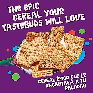 Cinnamon Toast Crunch Breakfast Cereal, Crispy Cinnamon Cereal, Mega Size, 29.1 oz Cereal Box