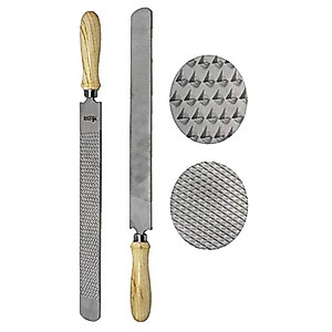 CHALLENGER 16.5" Professional Farrier Horse Shoe Hoof Grooming Rasp w/Wood Handle 98419