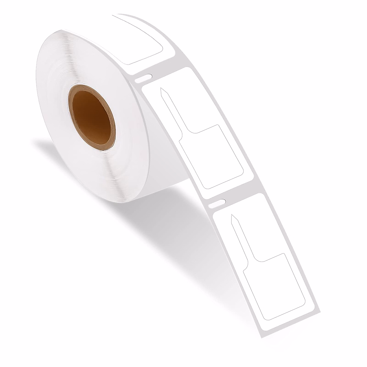 USUPERINK 1 Roll (400 Labels/roll) Compatible for Dymo LabelWriter 30373 Jewelry Price Tag 2-up Rat Tail Labels 7/8'' x 15/16'' Retail Adhesive Label Sticker [NOT FIT 550 & 5XL]