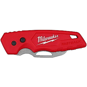 MILWAUKEE'S Tool 48-22-1525 Fastback Hawkbill Folding Knife