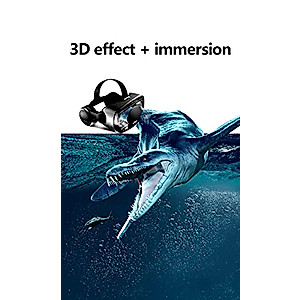 3D VR Glasses Gaming Video Virtual Reality Glasses for 7 inches Mobile Phone