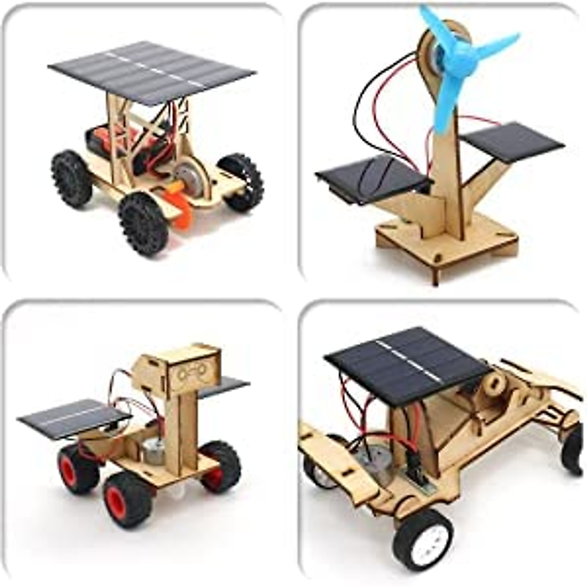 Fielect 6V 3W Single Crystal Mini Solar Panel Module DIY for Light Toys Charger 145x145mm 1Pcs