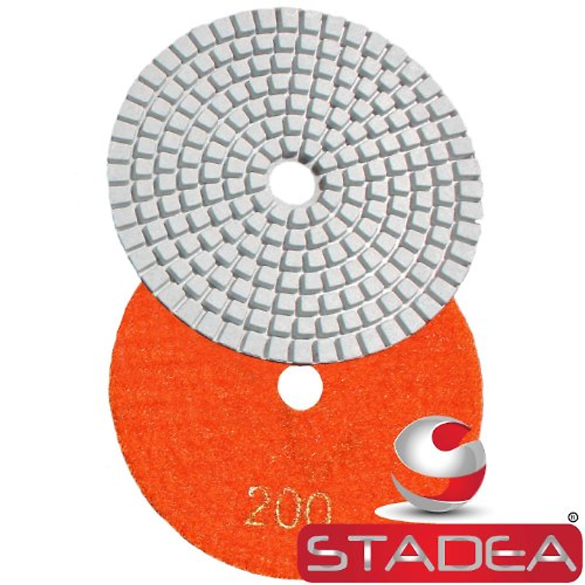 Diamond Polishing Pads 4" inch Wet/Dry Set of 11+1 Backer Pad Best Value Granite Concrete