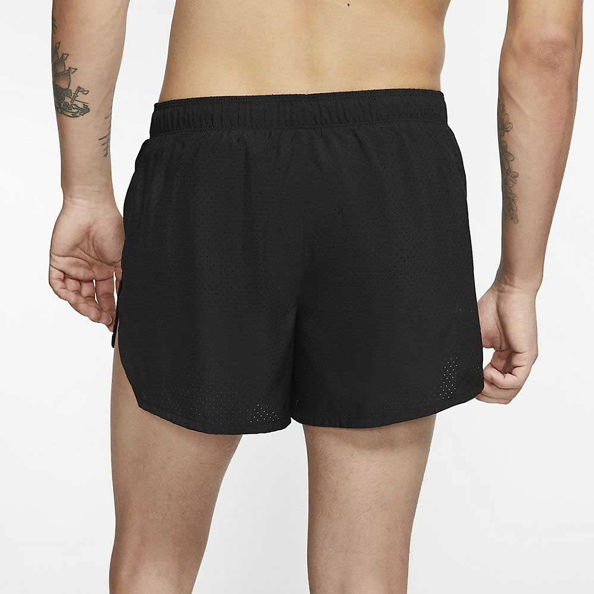 Nike Fast 4" Shorts Black/Reflective Silver MD 4