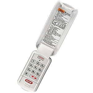 Genie Authentic Intellicode GK-R garage door opener wireless keyless keypad - works with all Genie Intellicode garage door openers, Off-White