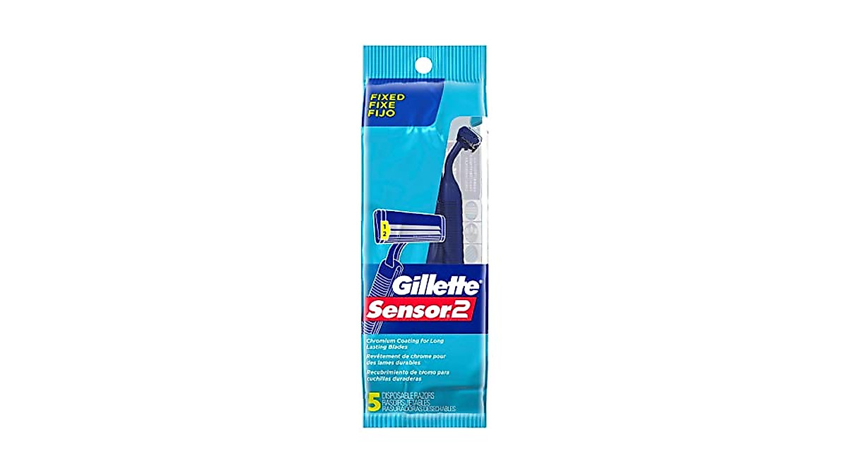 Gillette Sensor2 Mens Disposable Razors - 2 Count