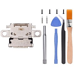 IKPEK 1Pcs USB C Type-C SYNC & Charging Port Replacement for Nintendo Switch Lite Charge Socket Port HDH-001