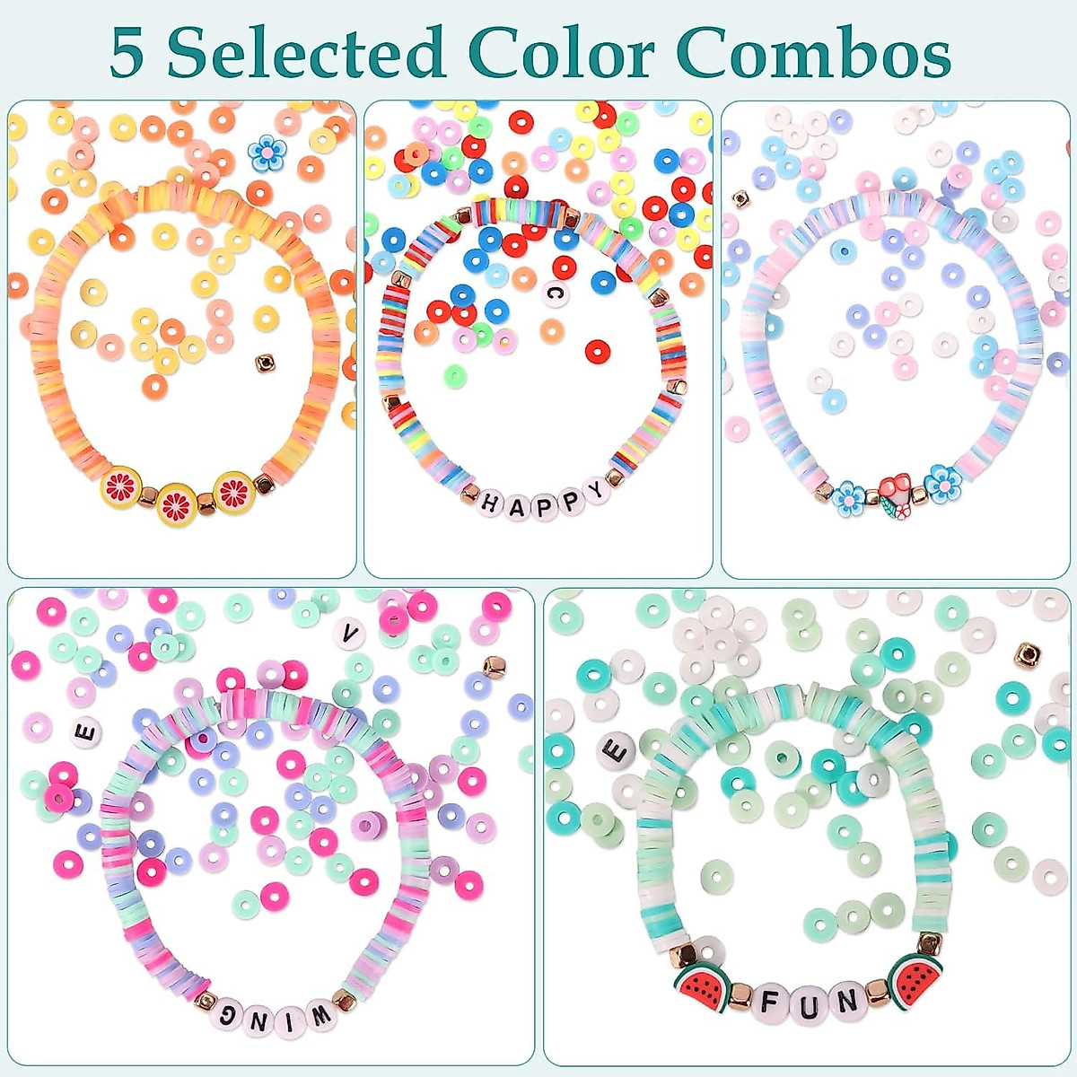 PP OPOUNT Electric Seed Bead Spinner with 1500 PCS Mixed Color Beads Set for Jewelry Making, DIY Bracelets and Necklaces (Patent)
