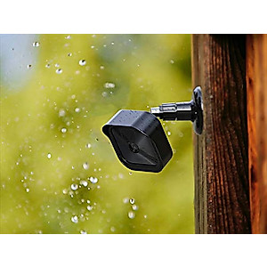 PEF All-New Blink Outdoor Camera Mount, Weatherproof Protective Cover and 360 Degree Adjustable Mount with Blink Sync Module 2 Outlet Mount for Blink Security System (Black, 3 Pack)