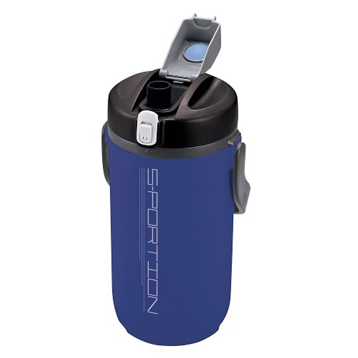 Pearl Metal D-2769 D-2769 Water Bottle, Made in Japan, 0.6 gal (2.0 L), Direct Drinking Sports Bottle, One-Touch Loader, Jug