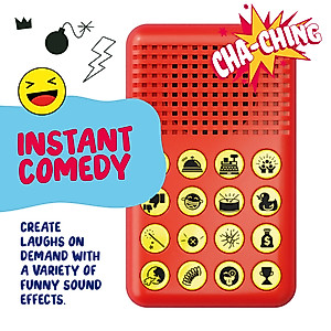 Sound Effects Machine - 16 Hilarious Sounds - Easter Basket Stuffers - Boys Noise Maker Prank Gifts for Kids- 6 7 8 9 10 Year Old Boy Gifts - Fun Boys Toys for Ages 8-13 - Cool Gadgets for Teens Gift