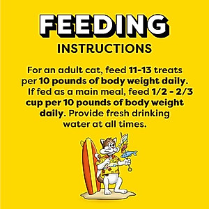 Temptations MixUps Crunchy and Soft Cat Treats Surfer's Delight Flavor, 16 oz. Tub