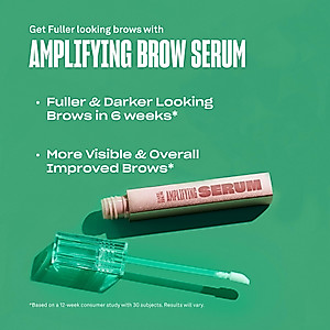 Babe Original Brow Serum For Thicker Looking Eyebrows - Brow Serum with Peptides, Castor Oil, Biotin, Repairing Amino Acids | 3mL size