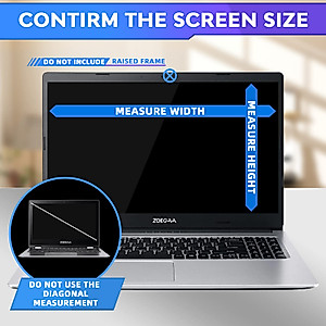 ZOEGAA 14" Anti Blue Light and Anti Glare Laptop Screen Protector Compatible with HP Pavilion 14, HP Chromebook 14, HP Stream 14, Acer Chromebook 14, Acer Aspire 14" 16:9
