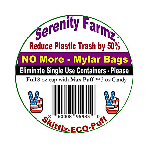 Serenity Farmz Freeze Dried Eco Puff Candy Hand Crafted Small Farm 3 oz Packaging May Vary