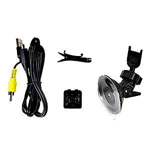 Magnavox MCC9043 Mini Dash Cam with 1080p High Resolution and Built-In Microphone in Black | Supports Loop Recording | Motion Detection | Ultra-wide Angle Lens | Car Dashboard Camera Recorder |