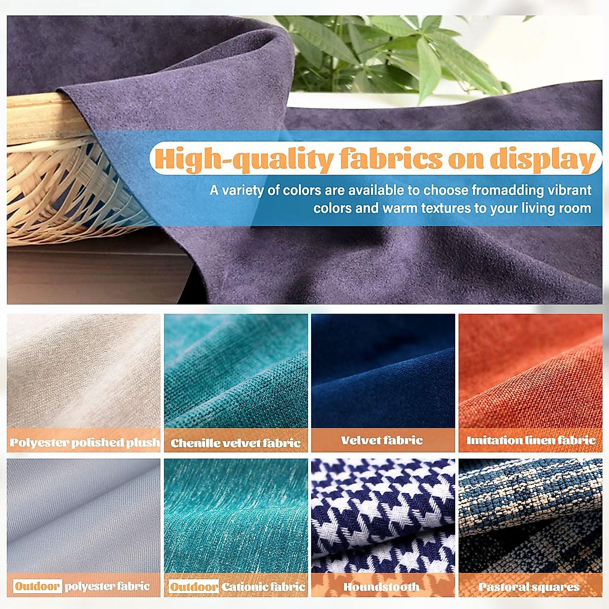 ENTROPOWER Custom Size Bench Cushion Outdoor/Indoor Bay Window Seat Cushion Thick Upholstery Foam Long Chair Cushion Replacement Sofa Pads Patio Furniture Cushions