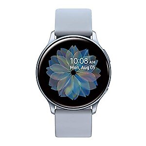 Samsung Galaxy Watch Active2 (44mm, GPS, Bluetooth, Unlocked LTE), Silver - (US Version) (Renewed)