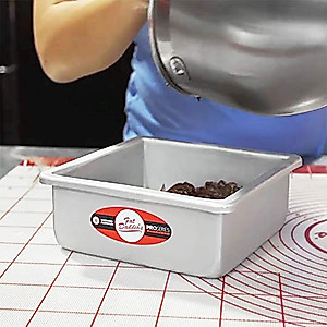 Fat Daddio's Anodized Aluminum Square Cake Pan, 11 x 3 Inch