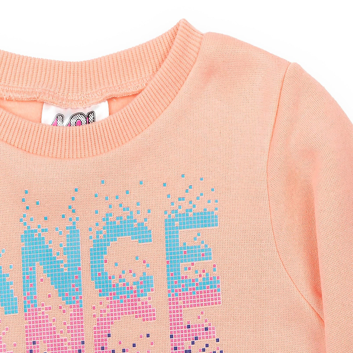 L.O.L. Surprise! Beats Dancebot Stardust Queen Big Girls Fleece Sweatshirt Pink 18-20