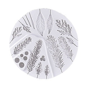 ZHUOJIE Winter Foliage Flower Pro Mould Silicone Mold Fondant Cake Decorating Tool Gumpaste Sugarcraft Chocolate Forms Bakeware Tools