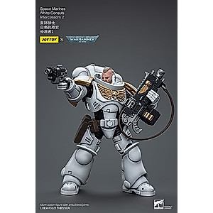 JoyToy Warhammer 40K: Space Marines White Consuls Intercessors 2 1:18 Scale Action Figure