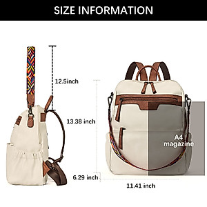 BOSTANTEN Backpack Purse Women Leather Wallet