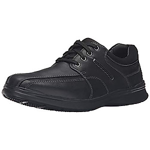 Clarks Men's Cotrell Walk Oxford, Black, 9.5 D - Medium