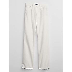 GAP Womens Wide Leg Jeans New Off White 32REG