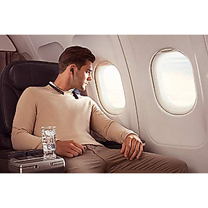 Sony WI-1000XM2 Industry Leading Noise Canceling Wireless Behind-Neck in Ear Headset/Headphones with mic for phone call with Alexa Voice Control, Black (Renewed)