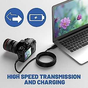 BestCH 3ft Mini USB Charger SYNC Cable Cord Compatible with Sony PlayStation Move Motion Controller