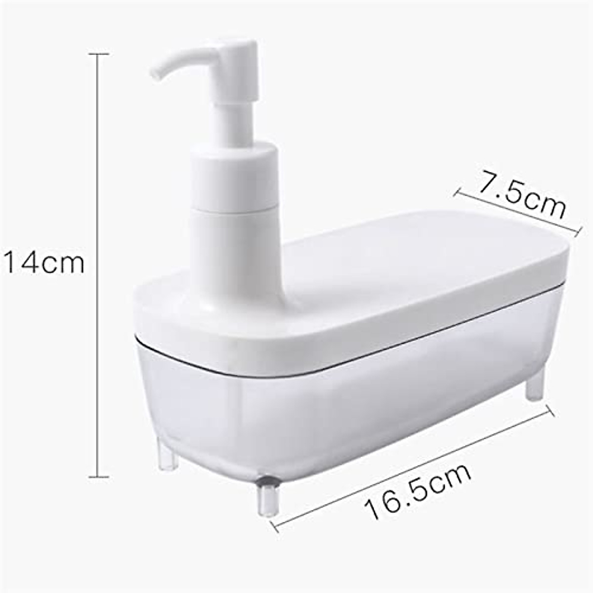 Soap Pump Dispenser Bathroom Soap Box Shelf Foaming Bottle Facial Cleanser Foam Pressing Hand Sub-Bottling Lotion Bottles Dispenser