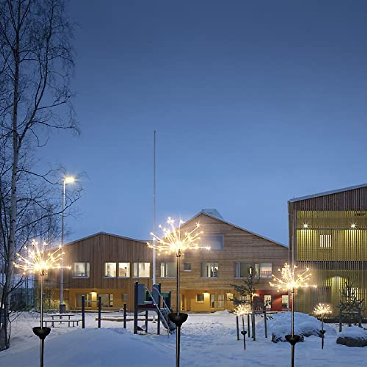 Christmas Lights,Solar Led Lights, Outdoor Lawn Fireworks Lighting, Waterproof Fairy Lights, Suitable for Home Garden Christmas Decor, 120Leds 40Strings