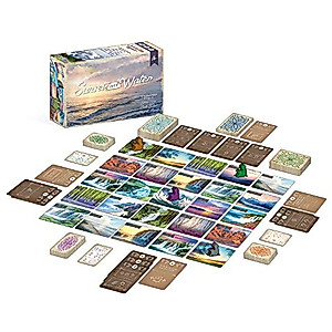 Sunset Over Water Card Game – A Picturesque Game of Painting Landscapes and Exploring Nature by Pencil First Games for 1-4 Players
