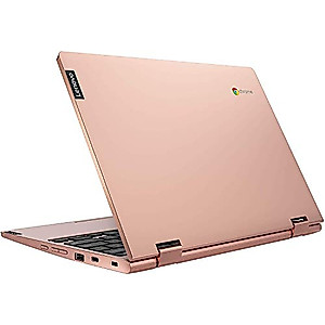 Lenovo Chromebook C340 2in1 Laptop, 11.6" HD (1366 X 768) Touchscreen Display, Intel Celeron N4000 Processor, 4GB LPDDR4 RAM,32GB SSD, Intel UHD Graphics 600, Chrome OS, Sand Pink