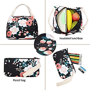 JIANYA School Backpack for Teen Girls School Bags Lightweight Kids Girls School Book Bags Backpacks Sets