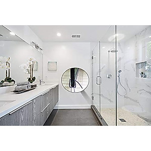 eatelle Frameless Shower Door Bottom Seal with Drip Rail - 1/2" (12mm) Thick Glass, 36" Long Sweep - Glass Door Seal Strip Ultra Clear Durable Polycarbonate Stop Shower Leaks