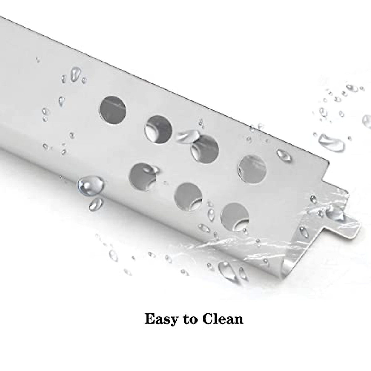 Dongftai SD63C (4-Pack) 15 1/2" Stainless steel heat plates and burner Replacment Parts for Charbroil Advantage Series 4 Burner 463344116, 466344116 Gas Grill Models