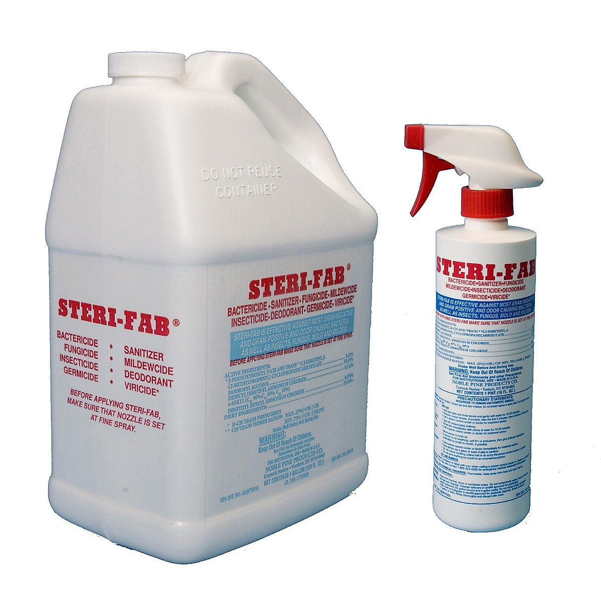 Steri-Fab Gallon and Pint Pack