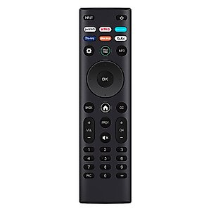 XRT140 Replace Remote Control fit for VIZIO D Series LED Smart TV D40f-J09 D43f-J04 D32f4-J01 D32f-J04 D32h-J09 D24f4-J01 D24h-J09 D24f-J09 (V3)
