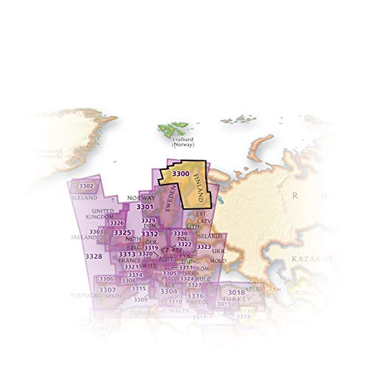 Finland and Northern Scandinavia Map (National Geographic Adventure Map, 3300)