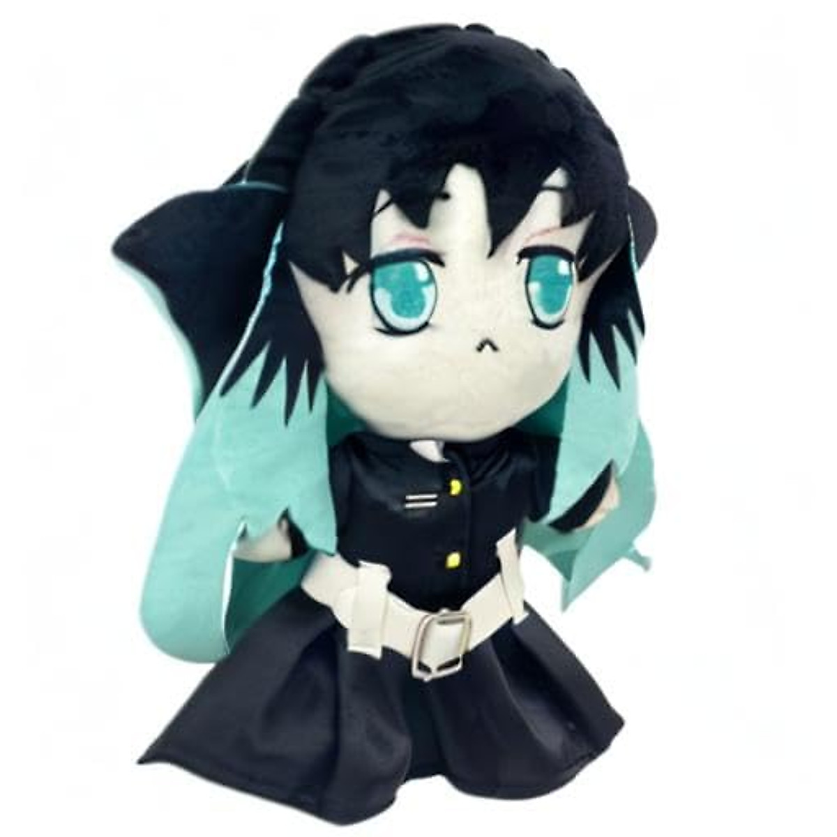 Tokitou Muichiro Plush，9.8inch Cartoon Anime Characters Tokitou Muichiro Stuffed Figure Cute Soft Pillow，Cosplay Props for Kids Fans Adults Game Lovers Decorative