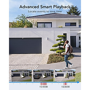 ANNKE 5MP Home Security Camera System with AI Human/Vehicle Detection, 8CH H.265+ DVR Recorder with 4X 5MP (2560TVL) Wired IP67 Outdoor CCTV Cameras, 100 ft EXIR Night Vision with Smart IR & WDR