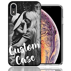 MUNDAZE Design Your Own iPhone Case, Personalized Photo Phone case for iPhone XR 6.1 Inch Custom Case (iPhone XR)
