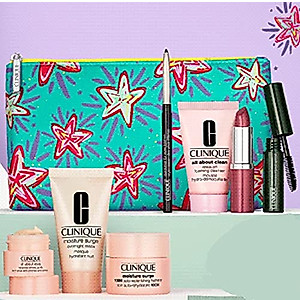 Clinique Glowy Skin 8-Piece Gift with Moisture Surge All About Eyes